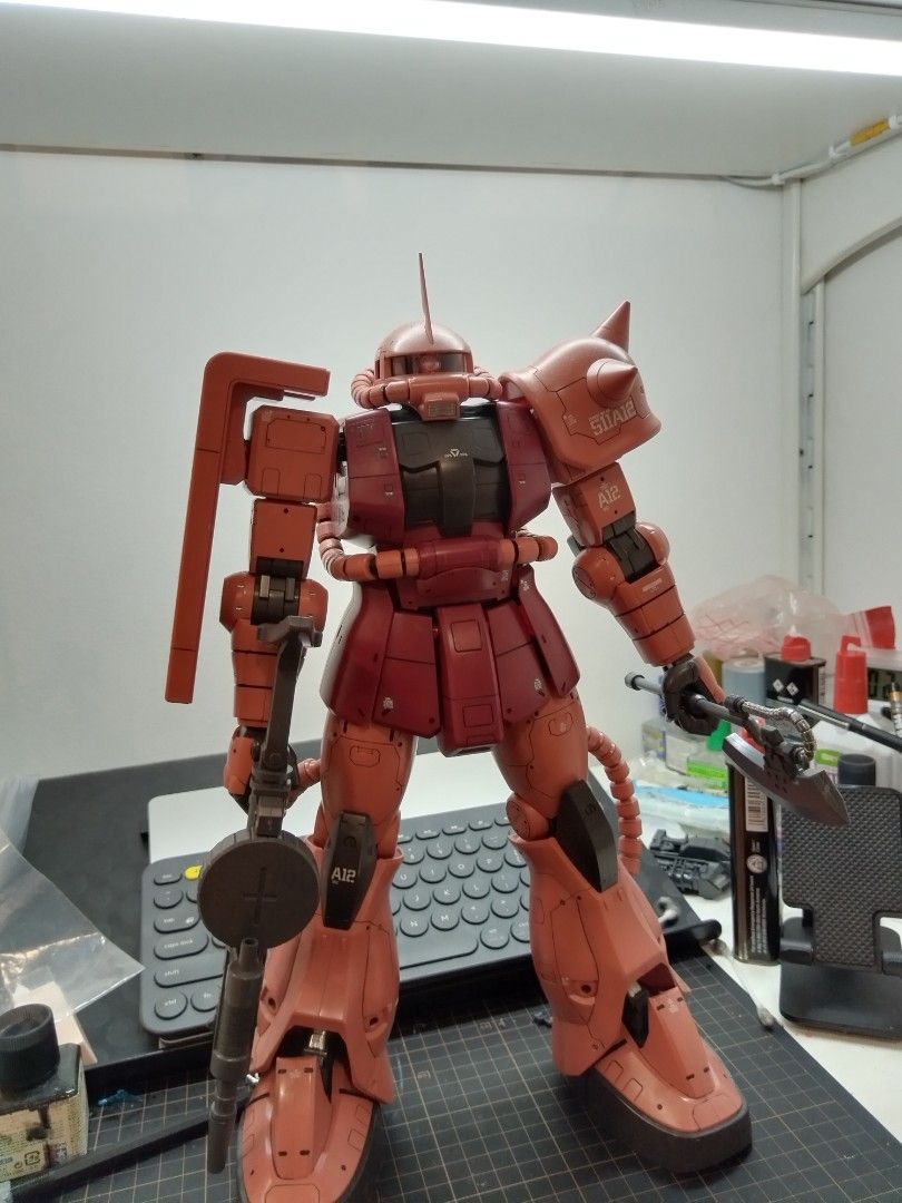 Mega zhar zaku bandai, Hobbies & Toys, Toys & Games on Carousell