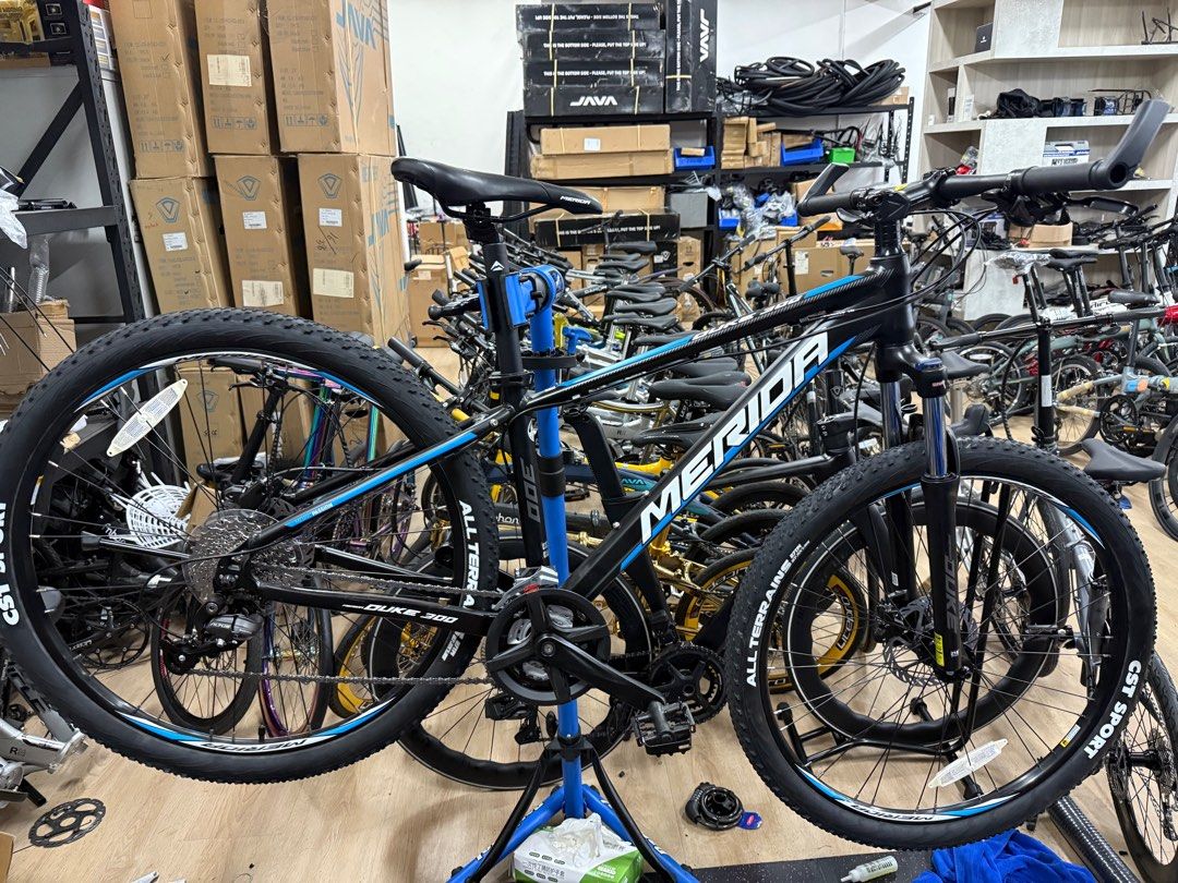 Merida duke 300 mountain bike off road mtb bicycle shimano hydraulic ...