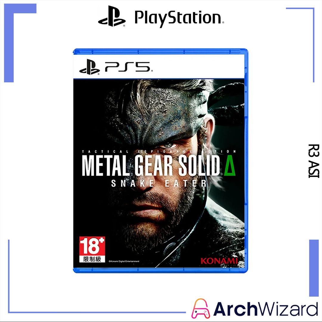 Metal Gear Solid Snake Eater Standard Edition - Action Adventure Game 🍭 ...