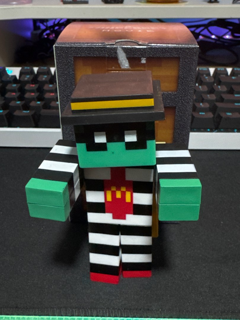 Minecraft x Macdonald: Zombie Hamburgler, Hobbies & Toys, Memorabilia ...