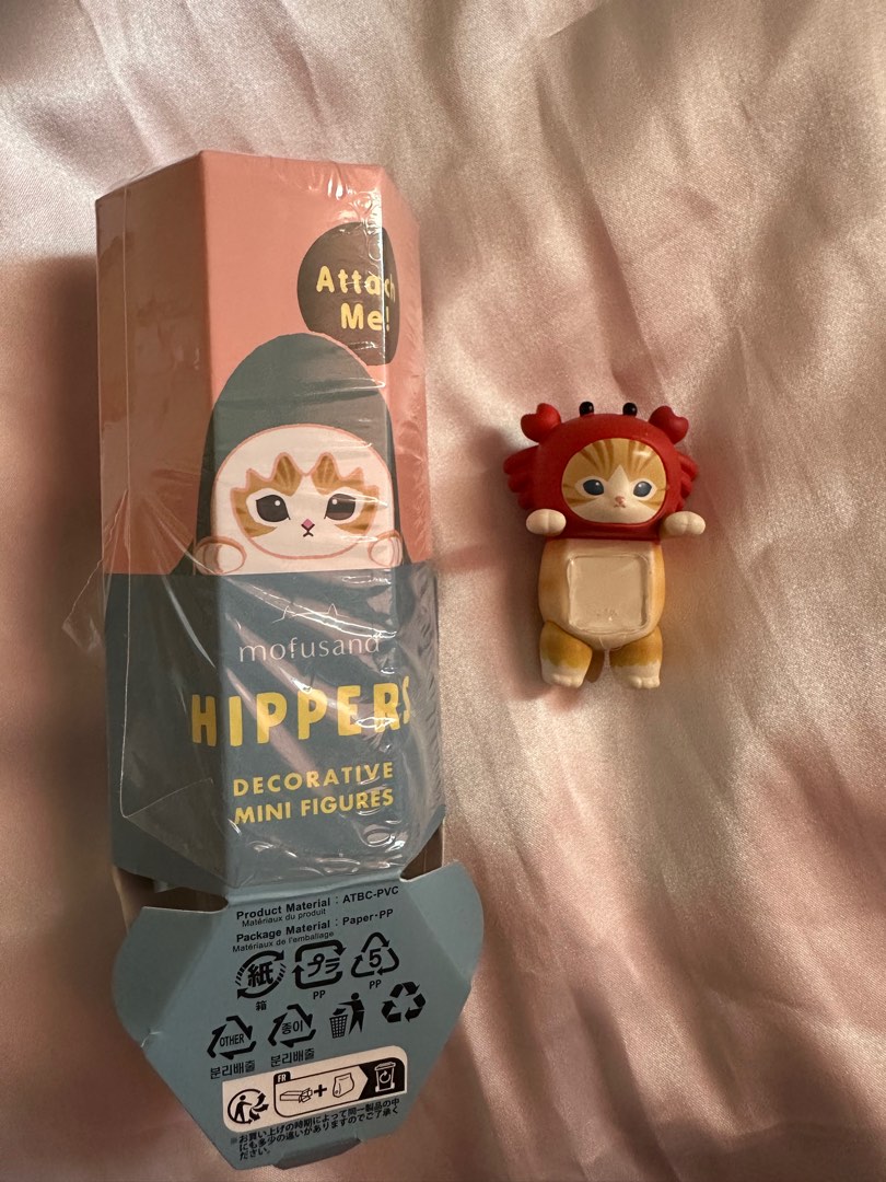 mofusand crab hipper secret, Hobbies & Toys, Toys & Games on Carousell