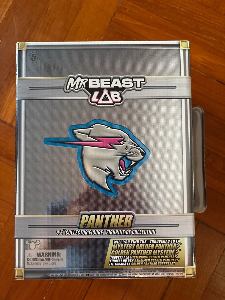 Mr Beast Lab Panther, 興趣及遊戲, 收藏品及紀念品, 明星周邊 - Carousell