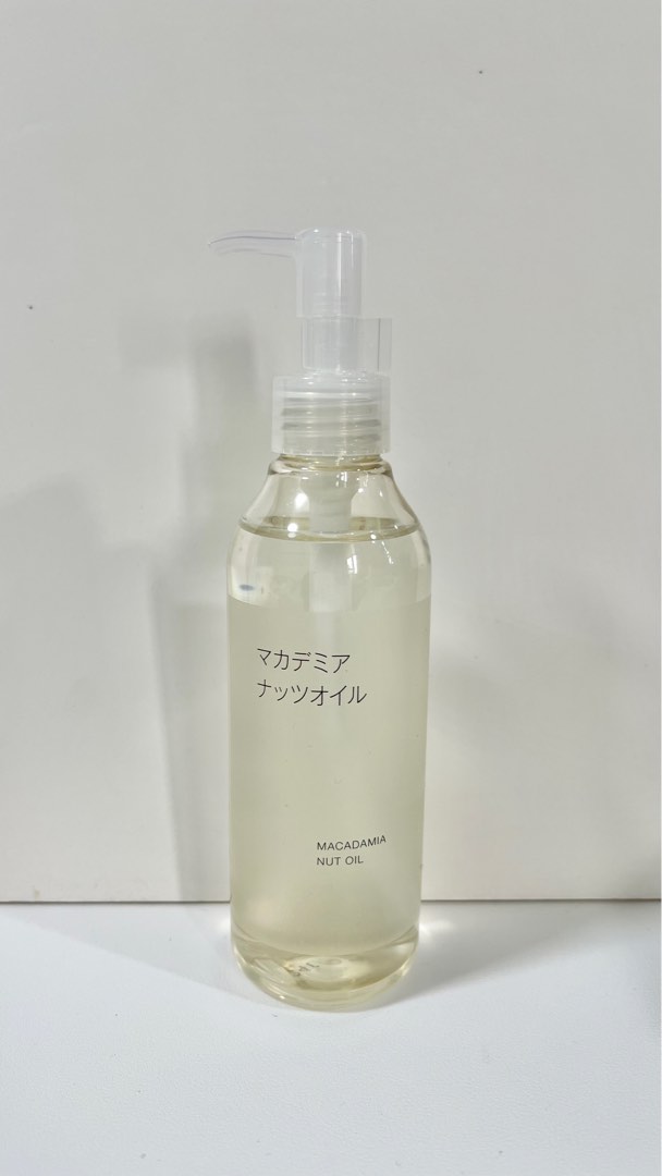 Muji Cosmetic Oil Macadamia Nut Oil, Beauty & Personal Care, Face, Face ...