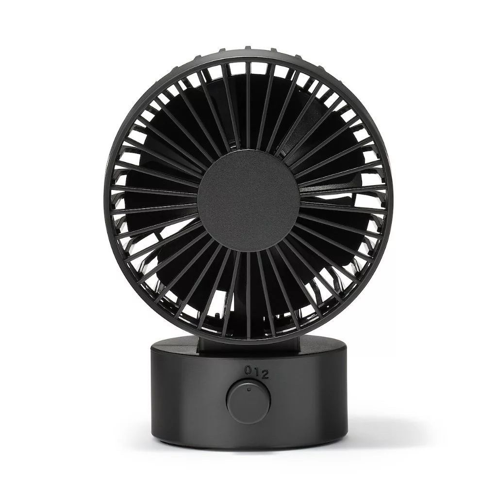 Muji Low Noise USB Desk Fan (Black), Furniture & Home Living, Lighting ...