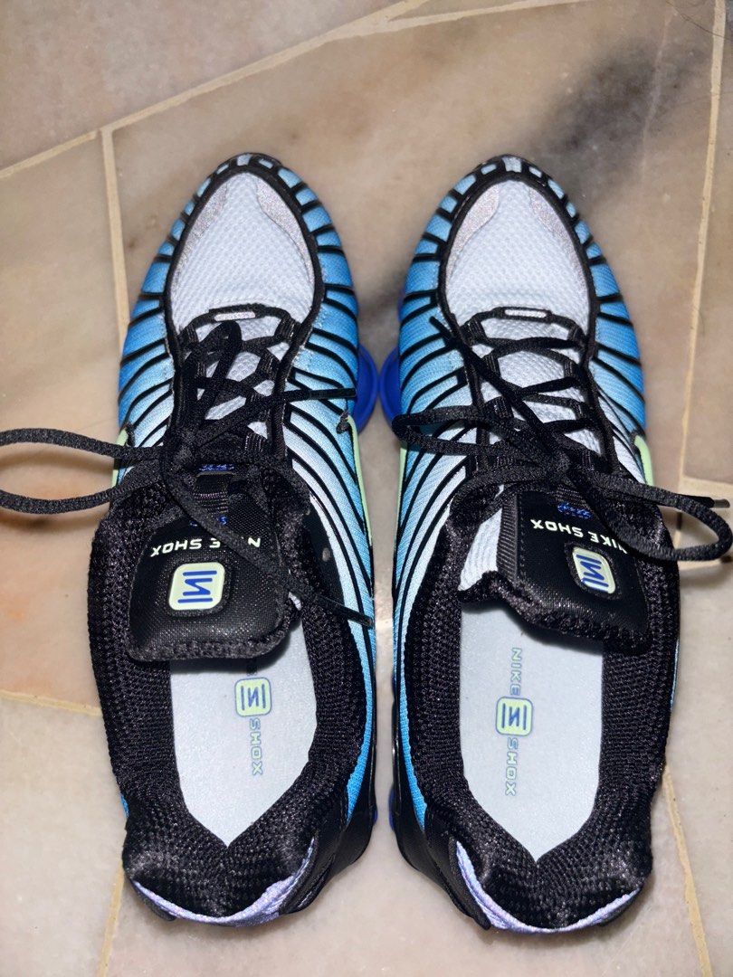 Nike Shox Racer Blue, Men's Fashion, Footwear, Sneakers on Carousell