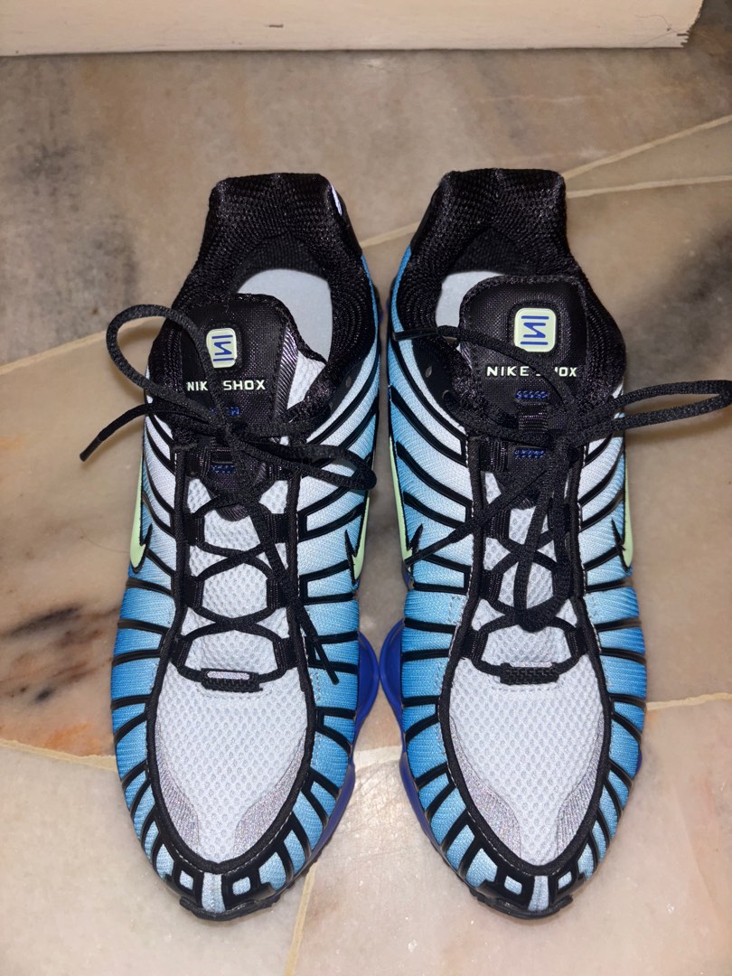 Nike Shox Racer Blue, Men's Fashion, Footwear, Sneakers on Carousell