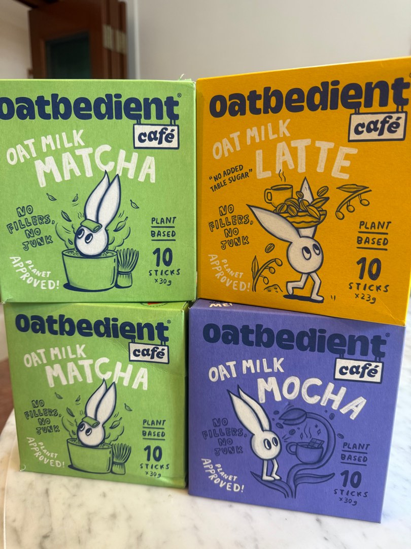 Oatbedient sticks (matcha, mocha, latte), Food & Drinks, Beverages on ...