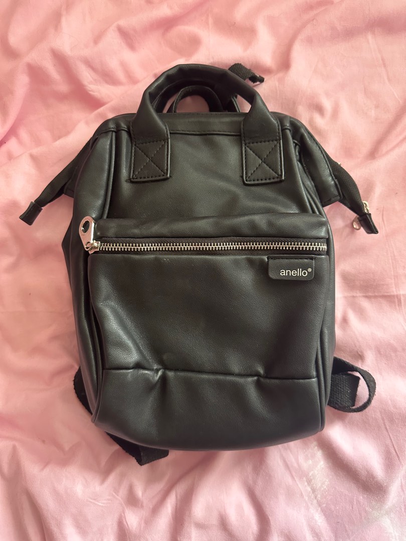 Original Anello Mini Backpack Black, Women's Fashion, Bags & Wallets ...
