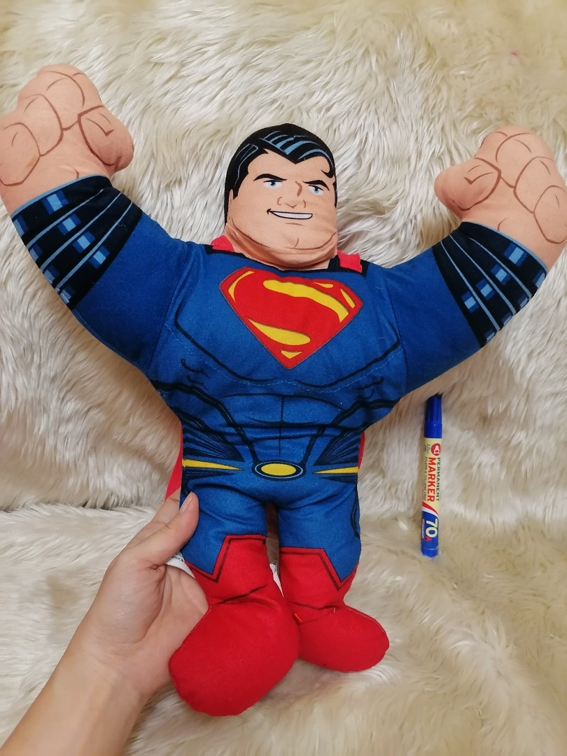 Original Superman Stuffed Toys Soft toys Plush Original tag So cute! It ...