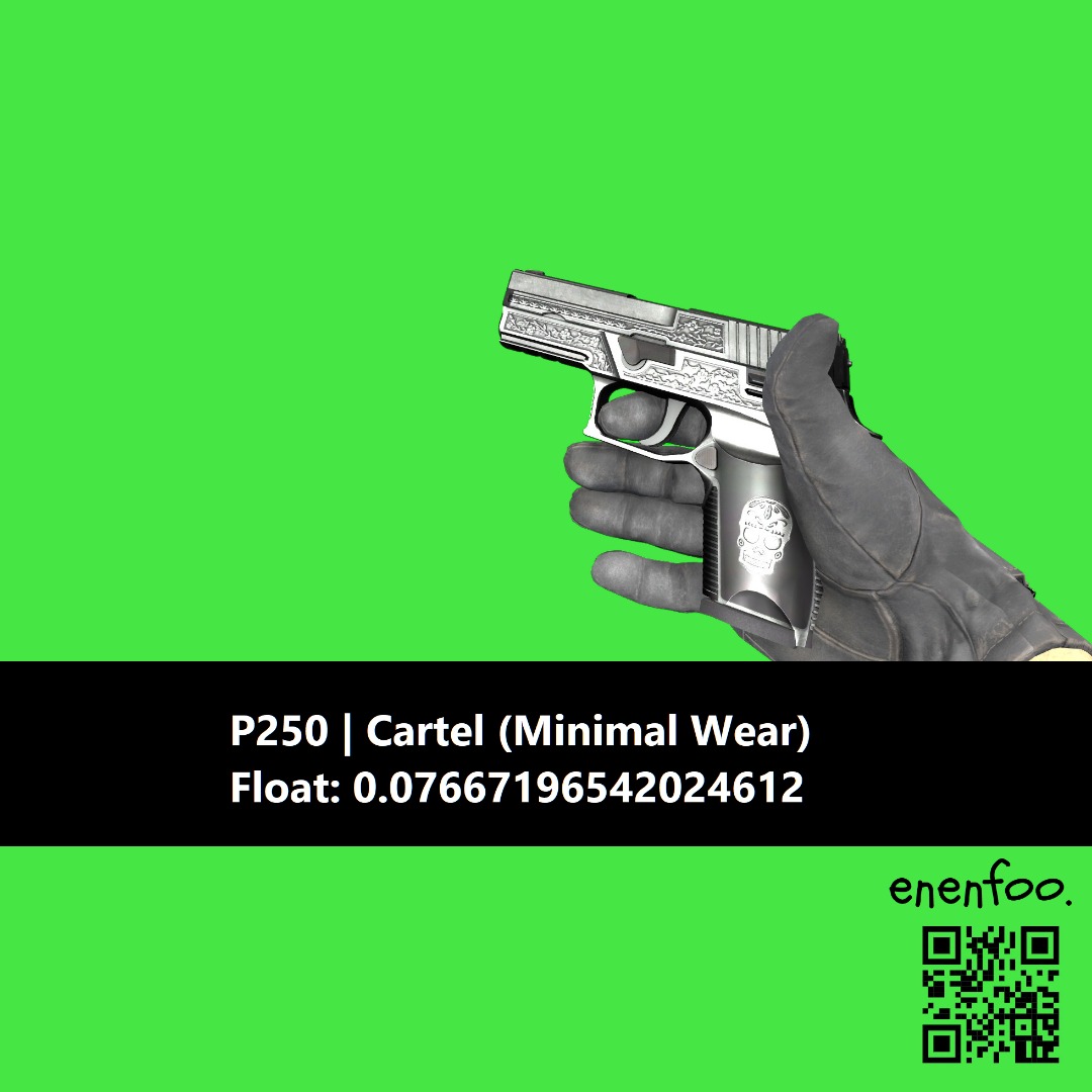 P250 CARTEL MW MINIMAL WEAR CS2 SKINS KNIFE ITEMS CSGO COUNTER STRIKE ...