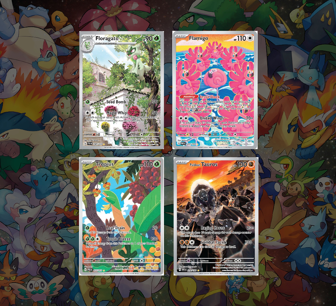 [Paldea Evolved] Pokemon TCG English Paldea Evolved Illustration Rare ...