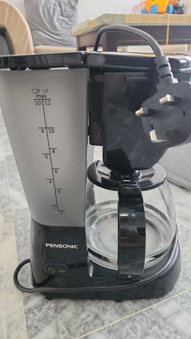 Pensonic Drip Coffee Machine, TV & Home Appliances, Kitchen Appliances ...
