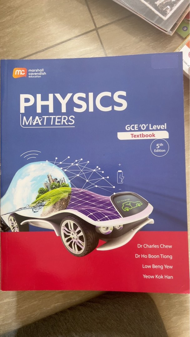 Physics Matters GCE 'O' Level Textbook 5th Edition, Hobbies & Toys ...