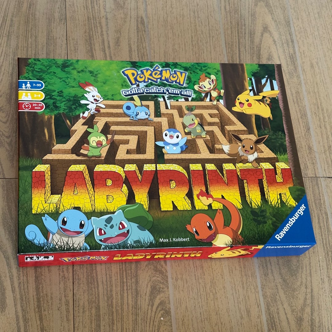 Pokemon Labyrinth Board Game Brand New Authentic, Hobbies & Toys, Toys ...