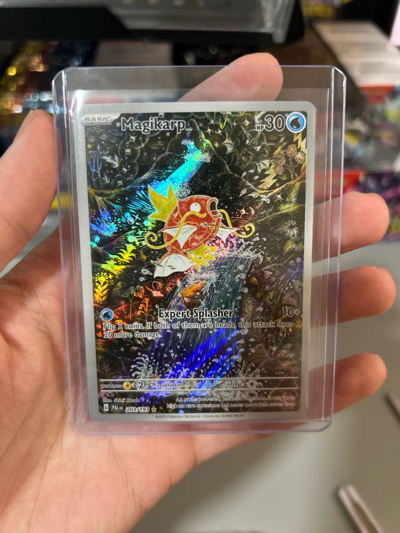Pokemon Paldea Evolved Magikarp IR (OC), Hobbies & Toys, Toys & Games ...