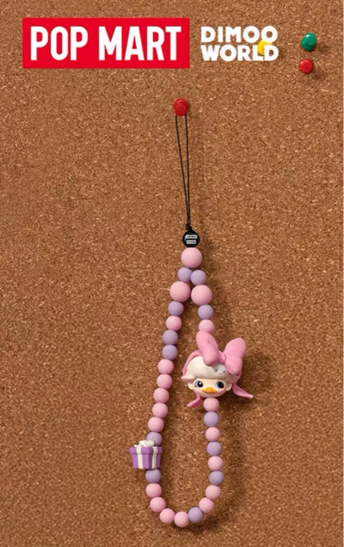 Popmart Dimoo world x Disney Phone Charm Blind Box in Daisy, Hobbies ...