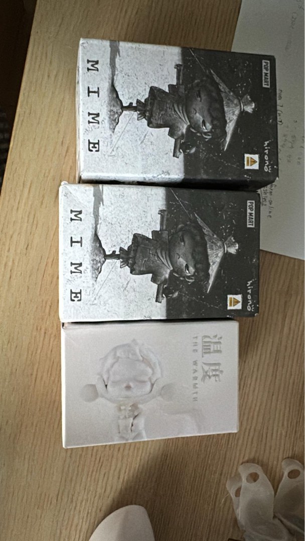 popmart mime hirono the warmth skullpanda skull panda, Hobbies & Toys ...