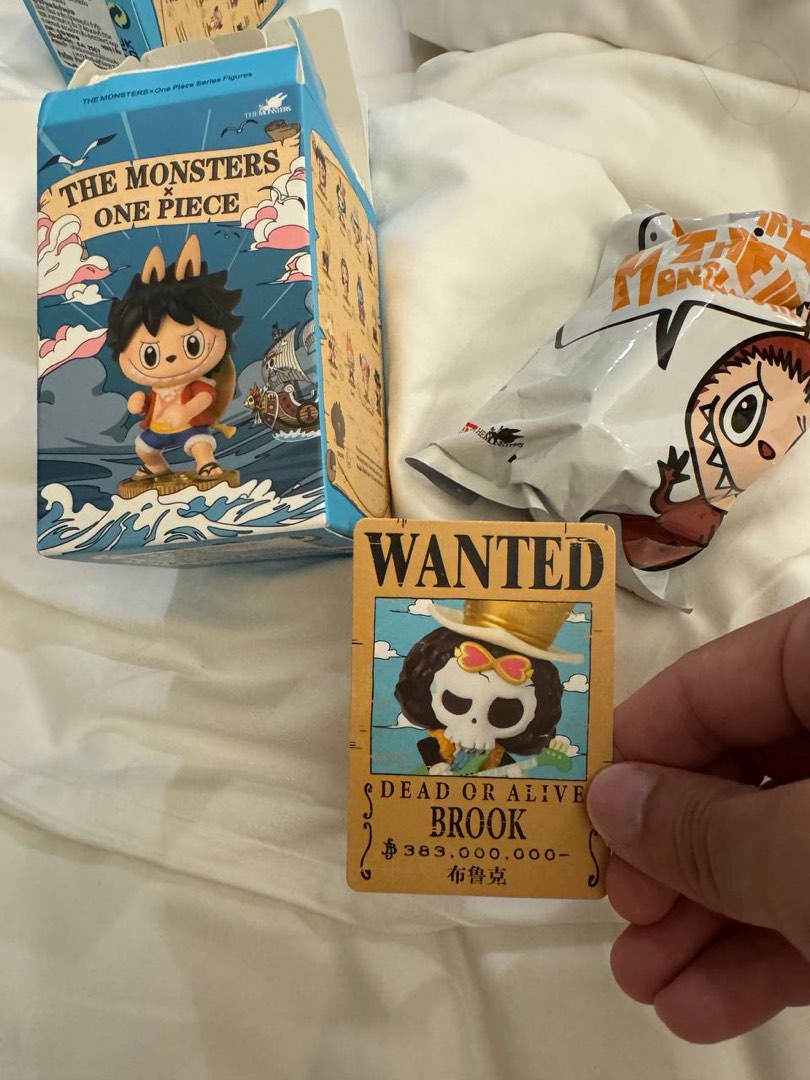 Popmart one piece Chopper/Brook/Jinbei/Sando, Hobbies & Toys, Toys ...