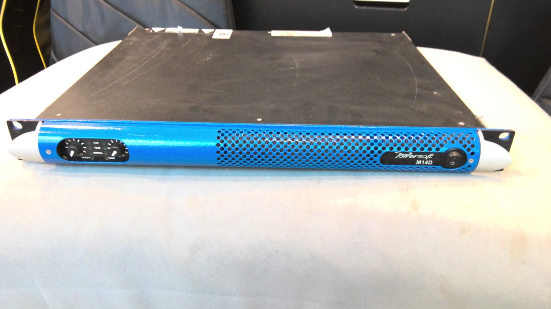 Powersoft M14D Power Amplifier, Audio, Soundbars, Speakers & Amplifiers ...