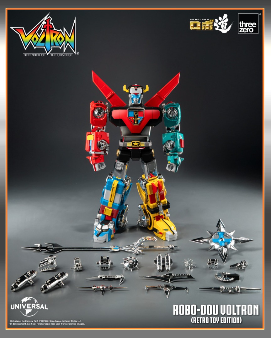 Pre-Order for Non-scale Articulated Figure - Voltron: Defender of the ...