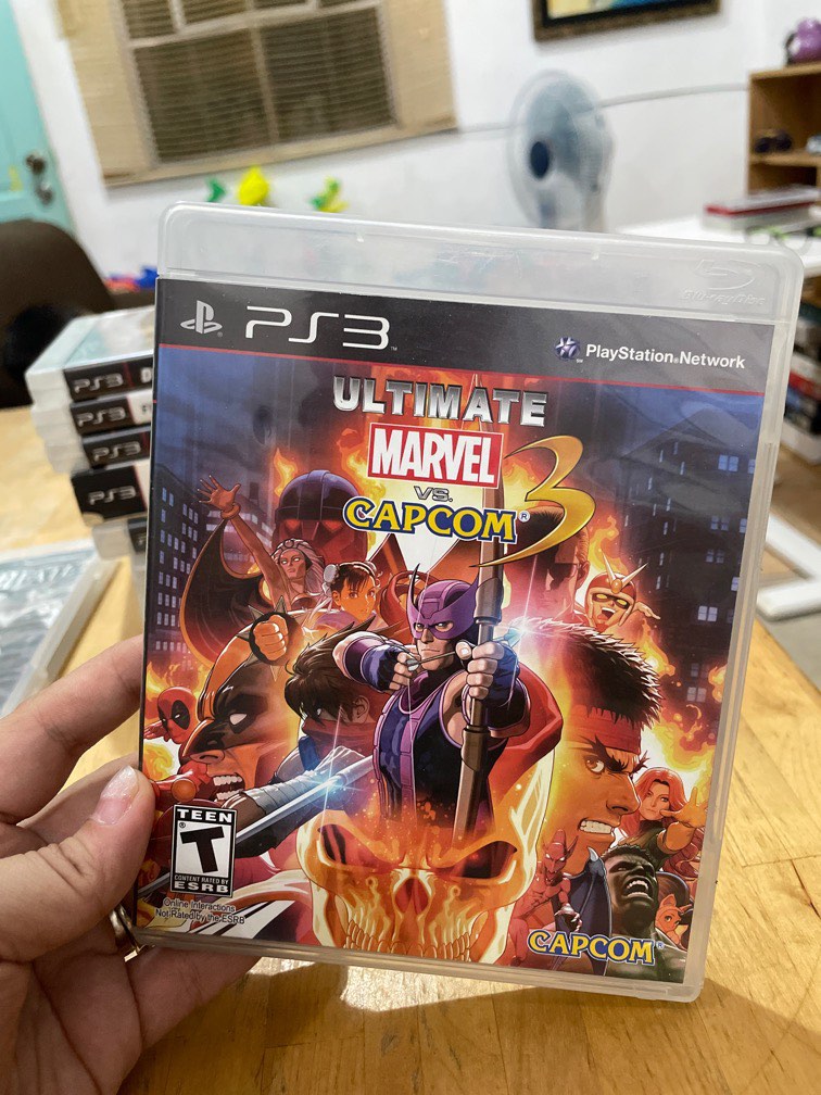PS3 ULTIMATE Marvel VS Capcom, Video Gaming, Video Games, PlayStation on Carousell