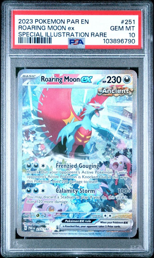 PSA 10 POKEMON TCG CARD ROARING MOON EX SPECIAL ILLUSTRATION RARE ...