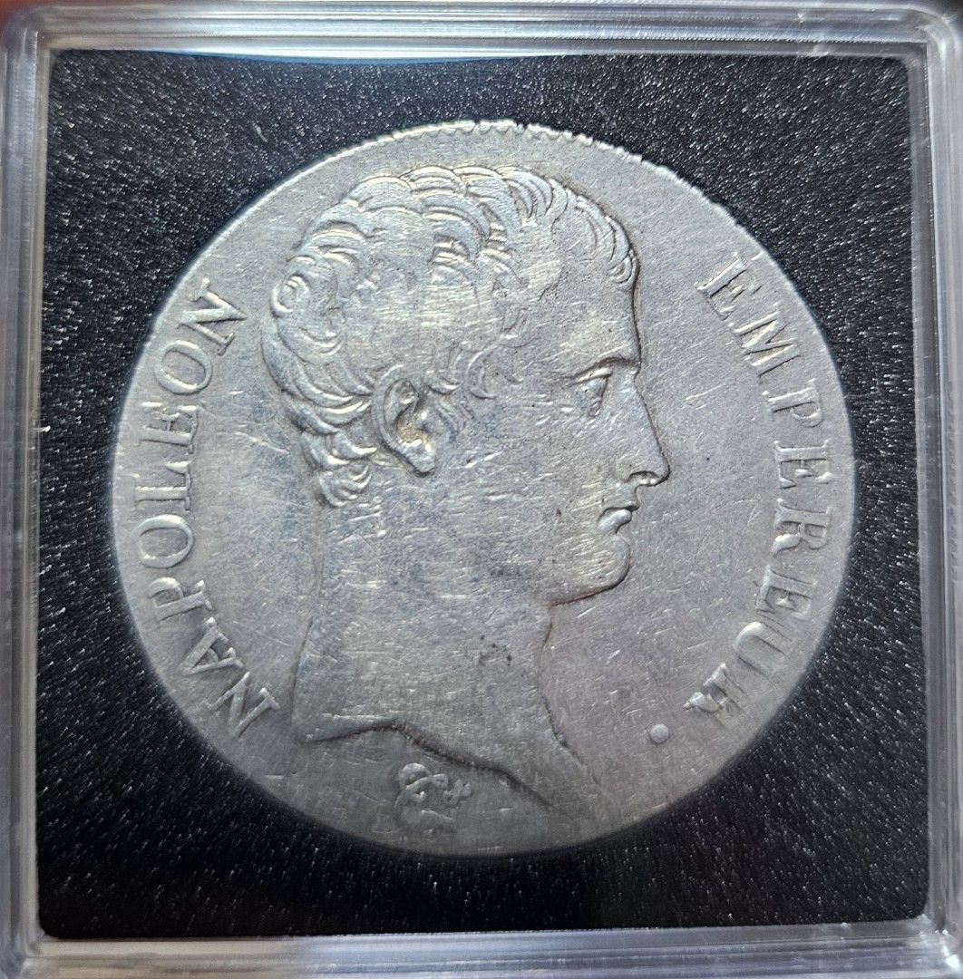 Rare Bare Head Napoleon I AN 13 A 5 Francs XF, Hobbies & Toys ...