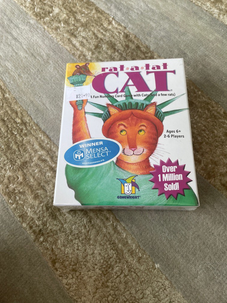 RAT A TAT CAT card game, Hobbies & Toys, Toys & Games on Carousell