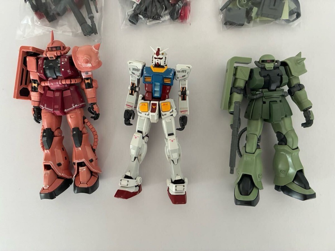 RG 1/144 Gundam (2010 model) Char's Zaku HGUC F-2 Zaku II (Zeon Army ...