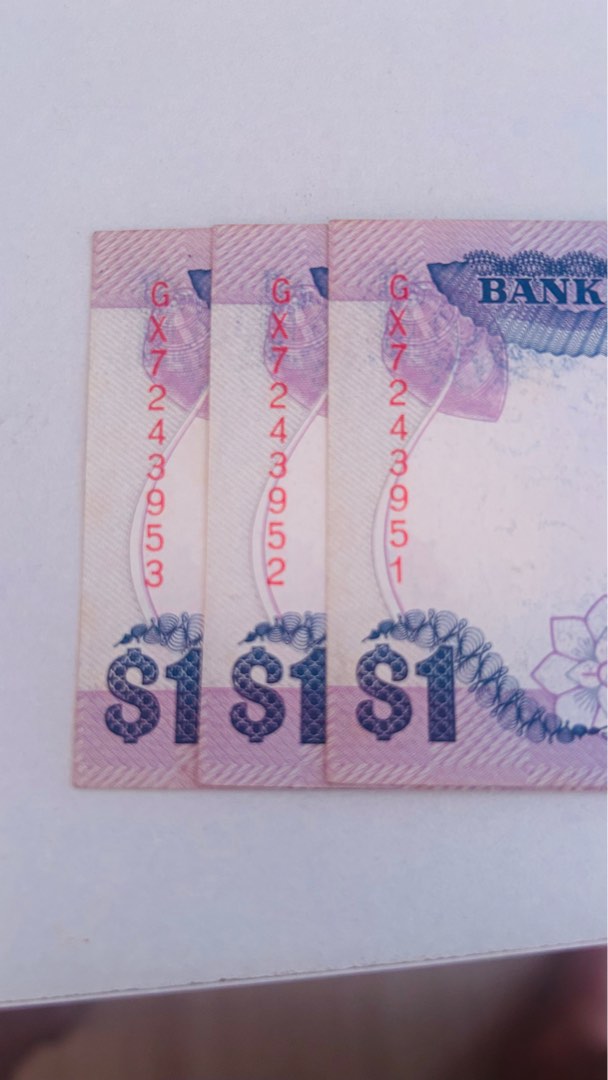 RM 1 with prefixes old money GX72439**, Hobbies & Toys, Collectibles ...