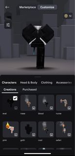 Roblox headless and korblox, Video Gaming, Video Games, Others on Carousell