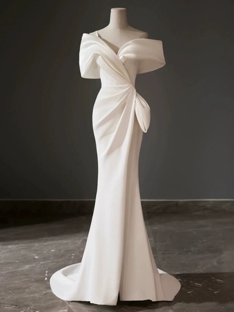 ROM/Wedding dress, Women's Fashion, Dresses & Sets, Evening dresses ...