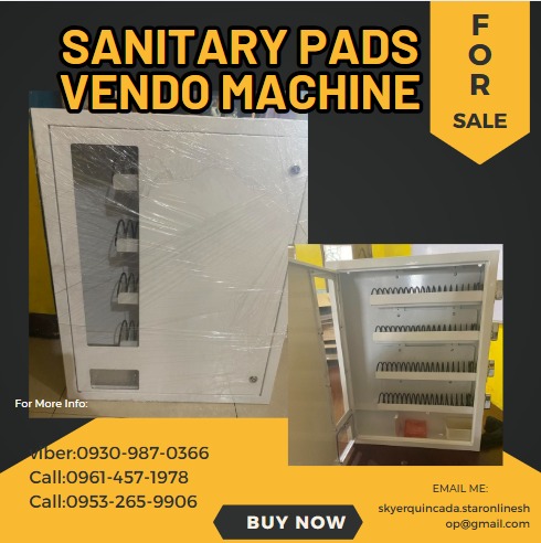 SANITARY PADS VENDO MACHINE, Everything Else, Looking For on Carousell