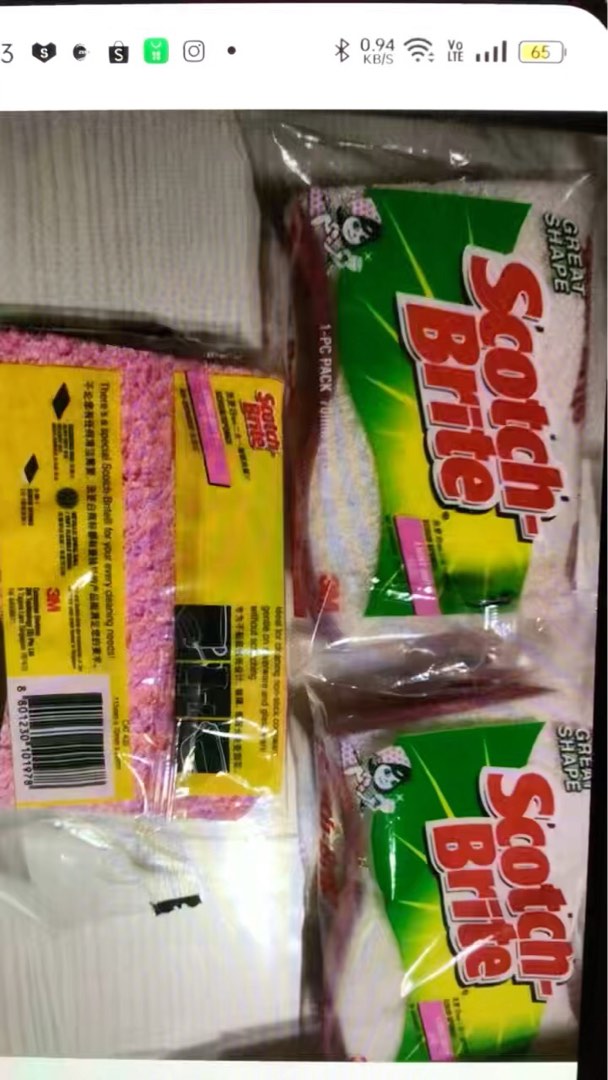 Scotch-Brite Great Shape Scouring Pad, Motorcycles, Motorcycle ...
