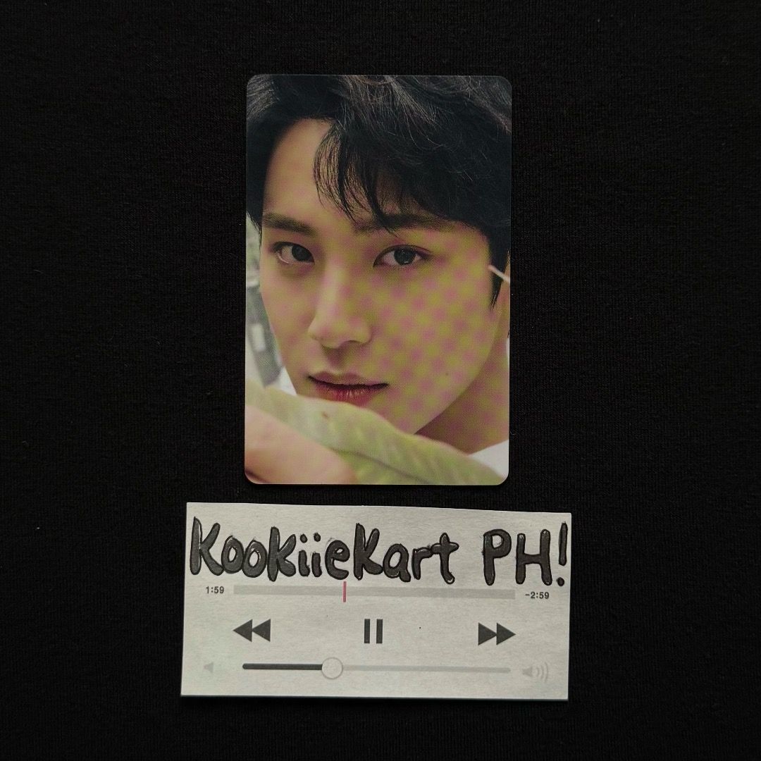 SEVENTEEN MINGYU Dicon 101 Custom Photobook Solo Card Close Up Selfie ...