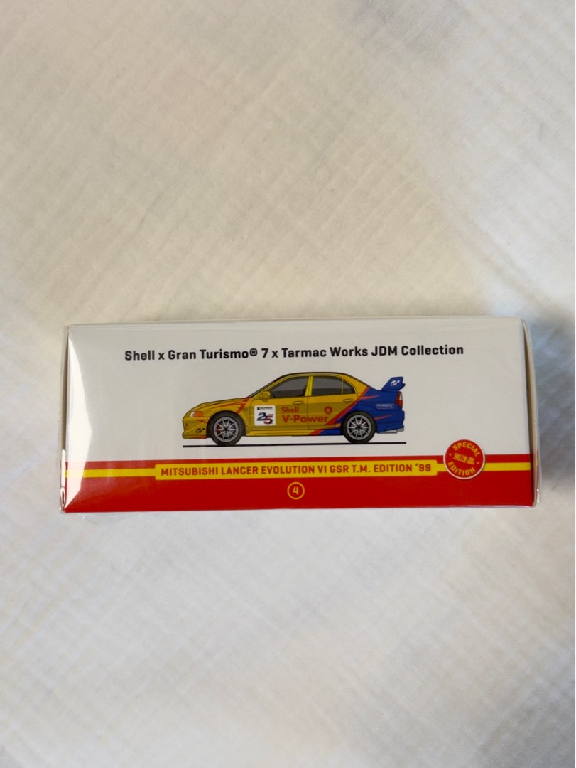 SHELL x GRAN TURISMO x TARMAC WORKS - 1999 MITSUBISHI LANCER EVO VI GSR ...