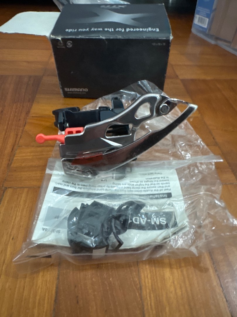 Shimano FD-M970 XTR 9 Speed Front Derailleur, Sports Equipment ...