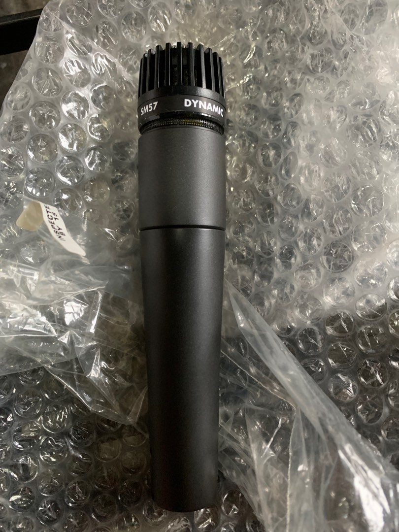 Shure dynamic sm57 microphone, Audio, Microphones on Carousell
