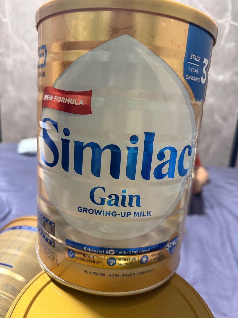 Similac Gain Growing Up Milk Stage 3, Babies & Kids, Nursing & Feeding ...
