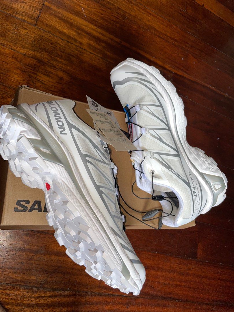 Solomon xt-6 gtx white original new, Luxury, Sneakers & Footwear on ...