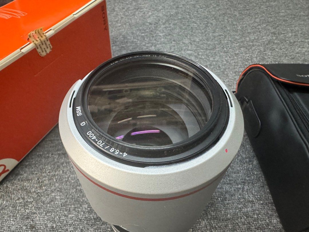 Sony Alpha SAL70400G 70-400mm F4-5.6G Lens, Photography, Cameras on ...