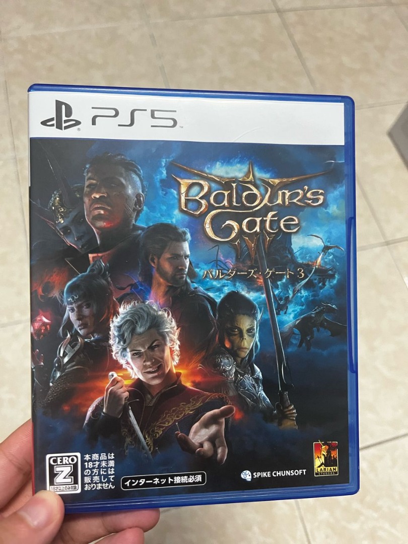 Sony PlayStation 5 | PS5 Baldur's Gate 3 (Game of The Year 2023 ...
