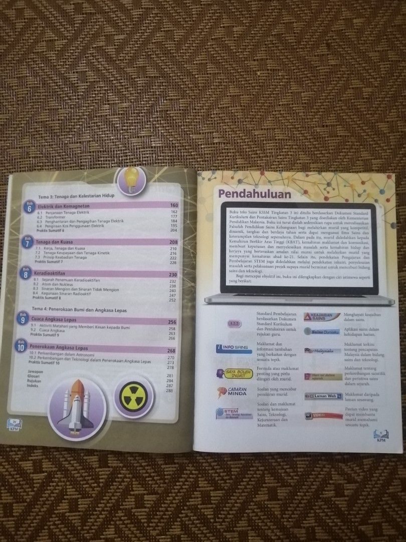 TEXT BOOK - SCIENCE FORM 3, Hobbies & Toys, Books & Magazines ...