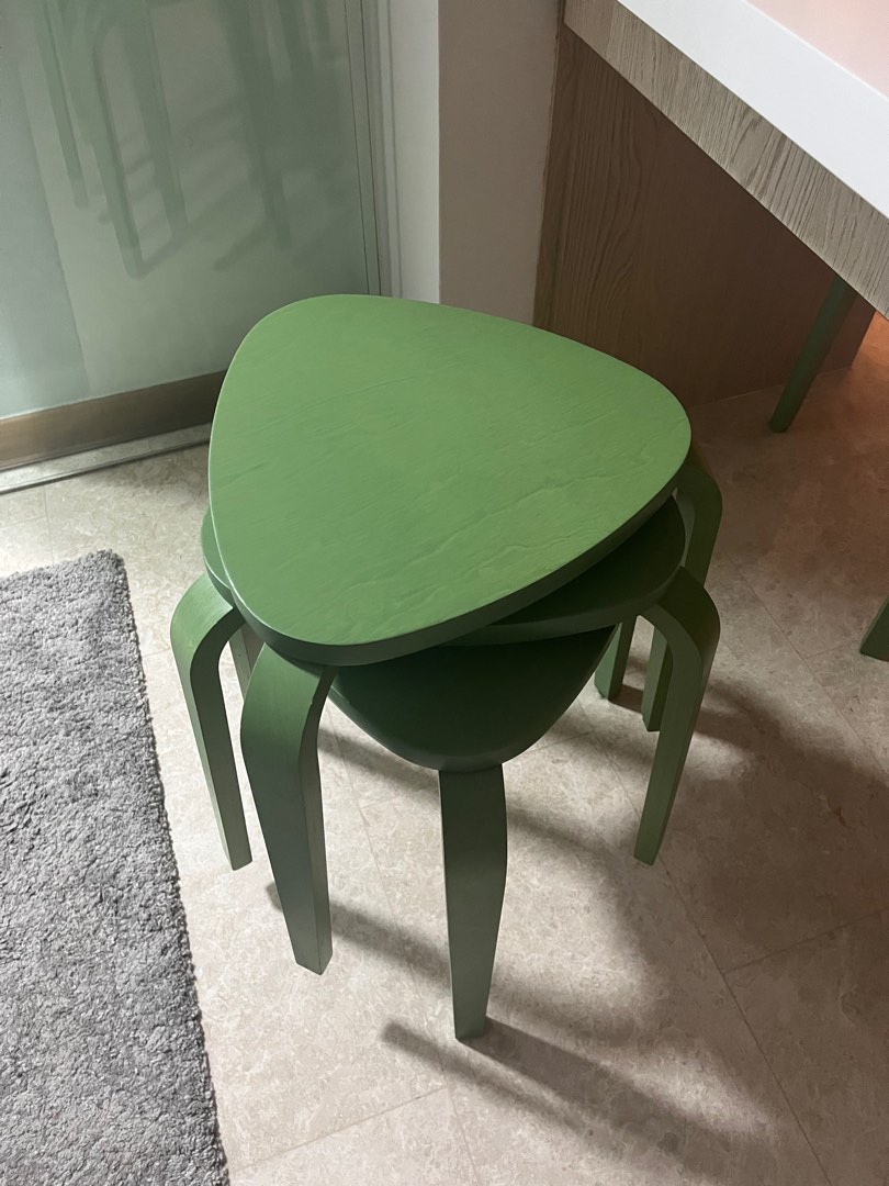 Timer stools 4 numbers, Furniture & Home Living, Furniture, Chairs on ...