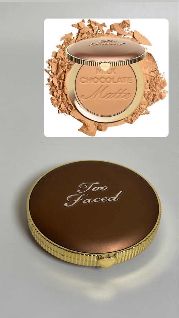 Too Faced Chocolate Matte Bronzer, Beauty & Personal Care, Face, Makeup ...