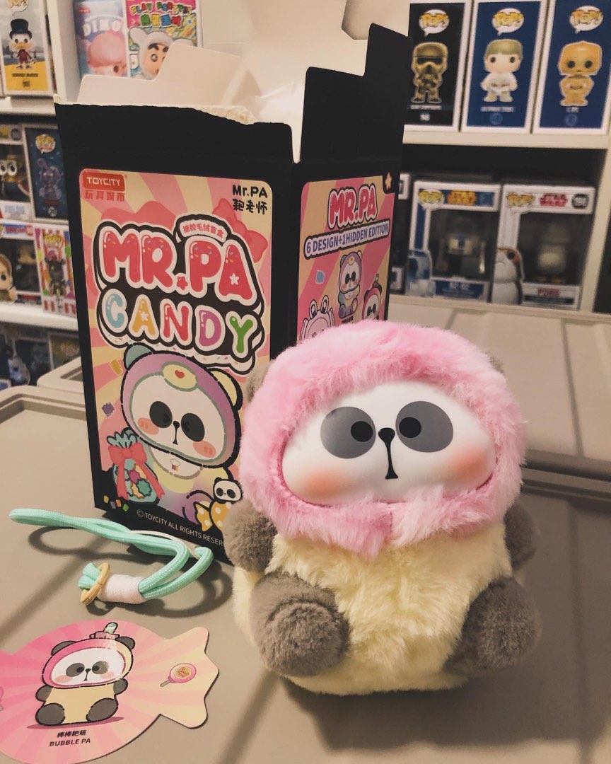 Toy City x Mr. Pa Candy Plushie Series Blind Box, Hobbies & Toys, Toys ...