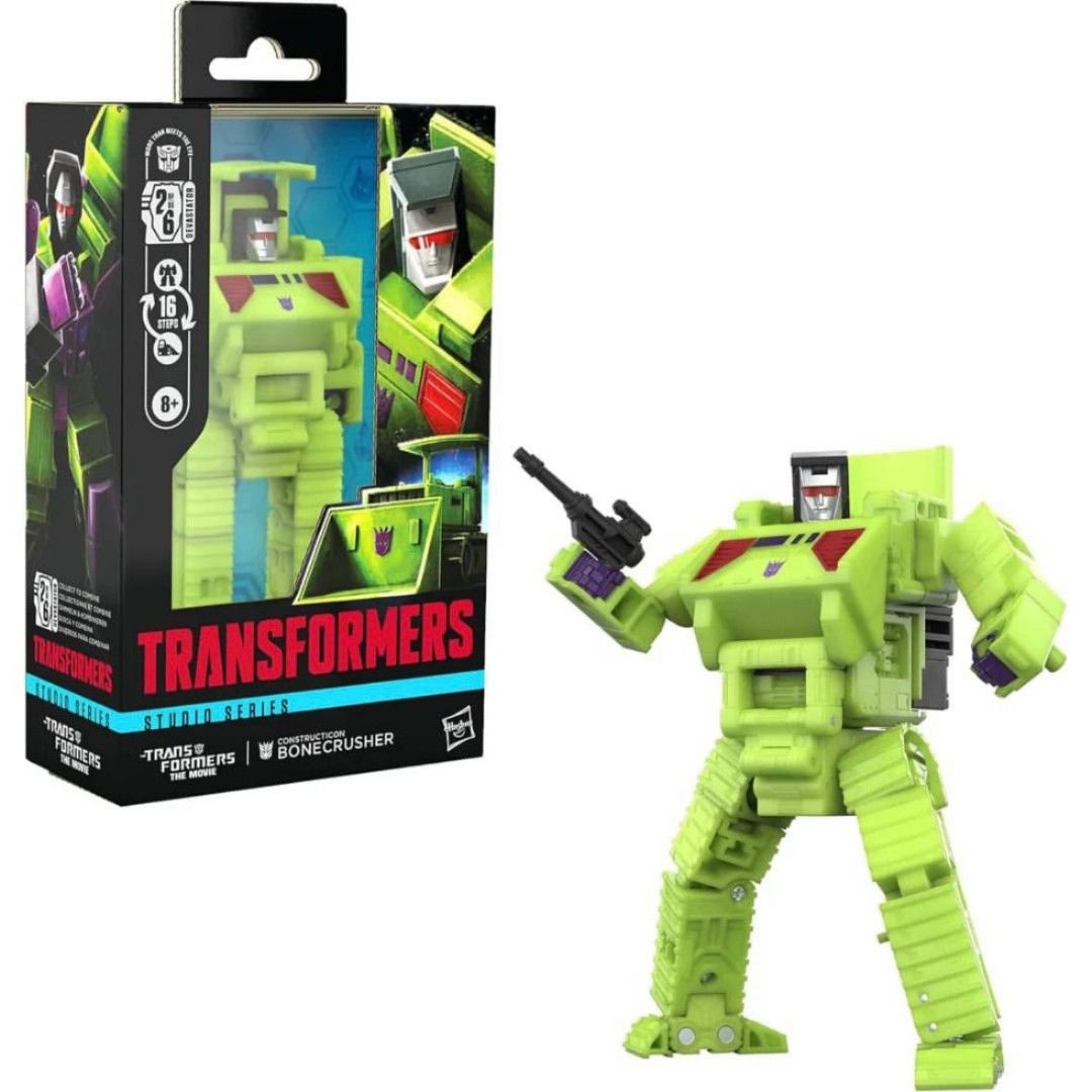 Transformers Studio Series 86 Bonecrusher Bone Crusher Devastator ...