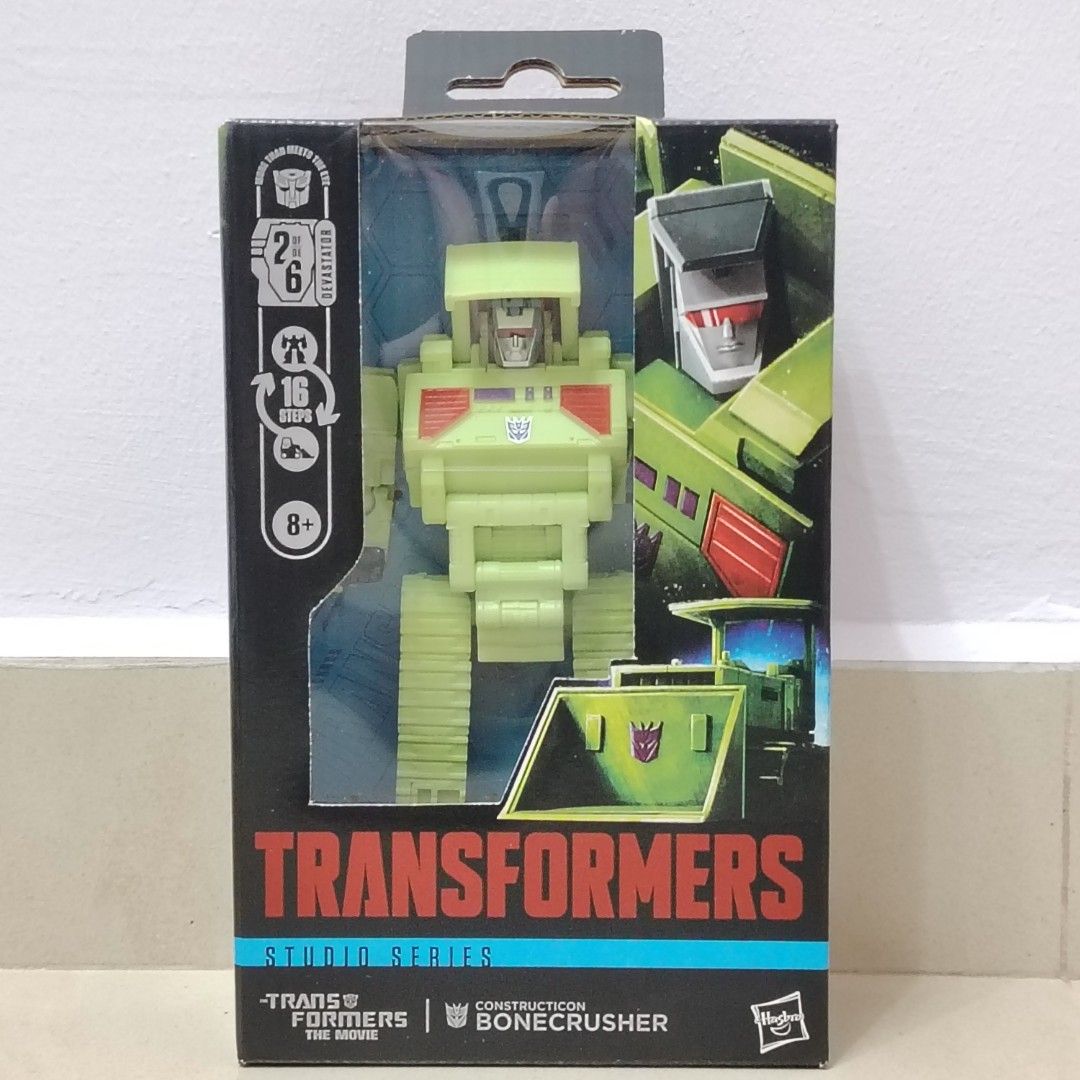 Hasbro Transformers Studio Series 86 Bonecrusher Bone Crusher ...