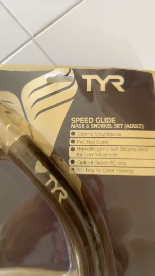 TYR Speed Glide Mask & Snorkel Set (Adult), Women's Fashion, Swimwear ...
