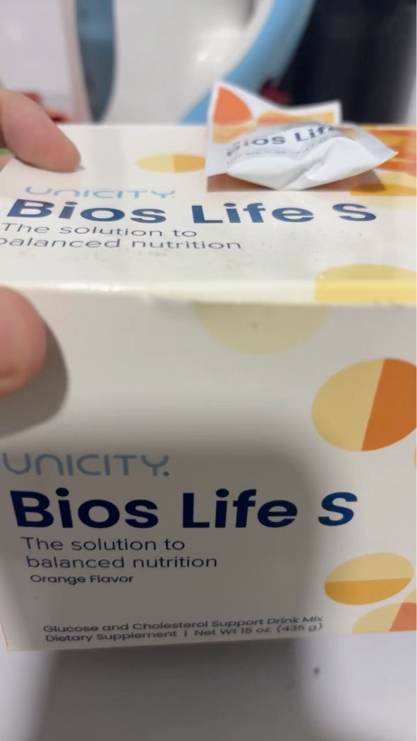 Unicity Bios Life S Glucose & Cholesterol Support, Health & Nutrition ...